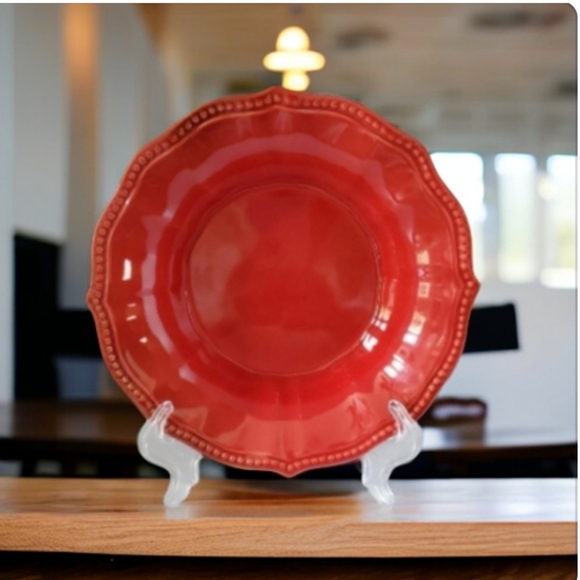 The Pioneer Woman | Dining | The Pioneer Woman Paige Red Dinner Plates ...